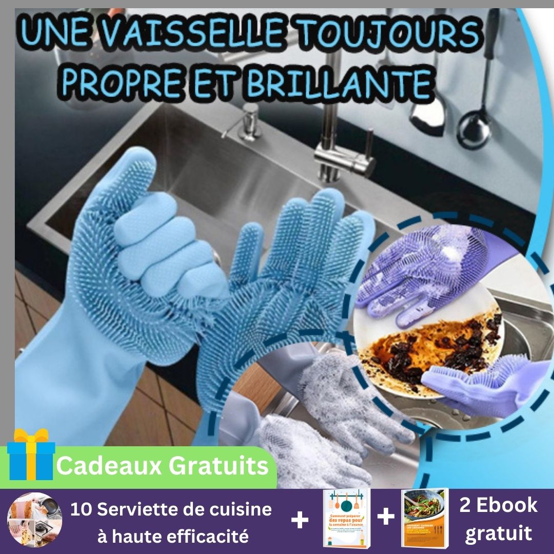 🥣Le gant magique silicone pour la vaisselle-Magicgant™ – Nour